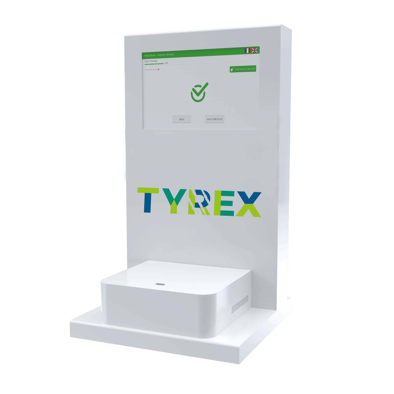 TYREX – USB decontamination